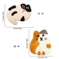 Capricious Shape Wool Coasters Nonslip Bottom Designs Compact Size For ...