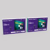 Hisense 50" Class 4K UHD LED LCD Roku Smart TV HDR R6 Series 50R6E3 ...