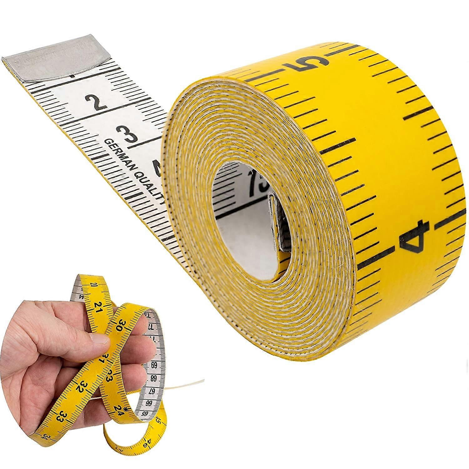 Cinta métrica de sastre, longitud total de 150 cm, 2 en 1, para medir ...