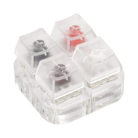 4-Key Clear Mechanical Keyboard Switch Tester Kit Testing Tool ...