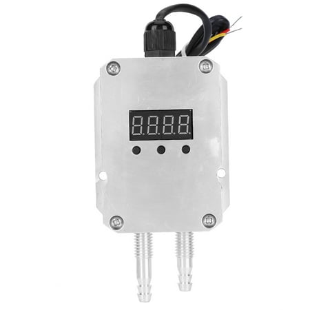 DC 24V Intelligent Pressure Transmitter LCD 4-20mA Sensor 0-10kPa ...