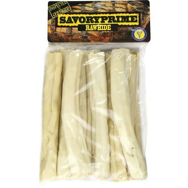 Savory Prime Pressed Rawhide Bones 6 Count - Walmart.com