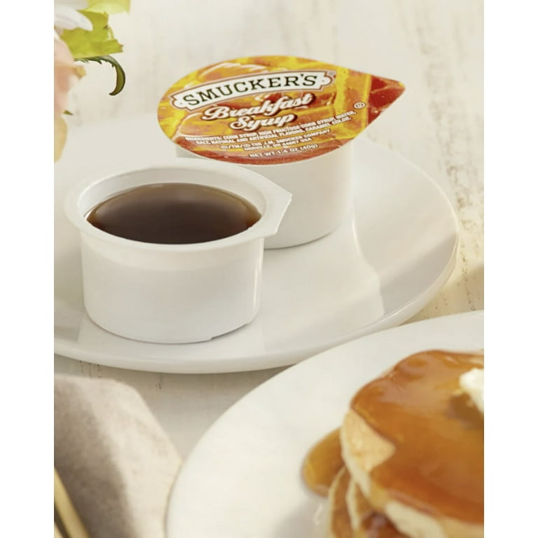 Smucker's Breakfast Syrup, 50 Single-Serve Packets, 1.4 oz Each