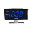 Sharp Digital LED Alarm Clock - Easy Operation, Large Numbers, Built-in ...