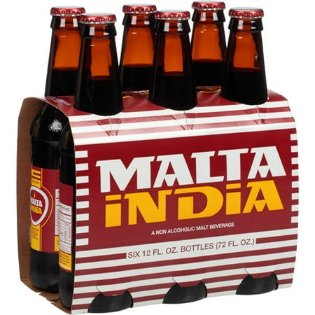 Malta India Malt Beverage, 6 count, 72 fl oz, (Pack of 4) - Walmart.com