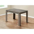 Dining Table 48" Rectangular Small Kitchen Dining Room Laminate Grey ...