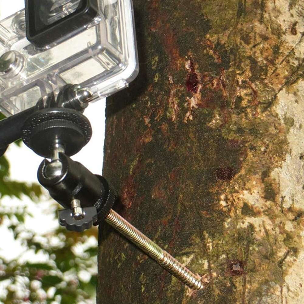 Tree Spike Stand Holder 1/4" Tree Mounts For Trail Hunting Game Cameras ...