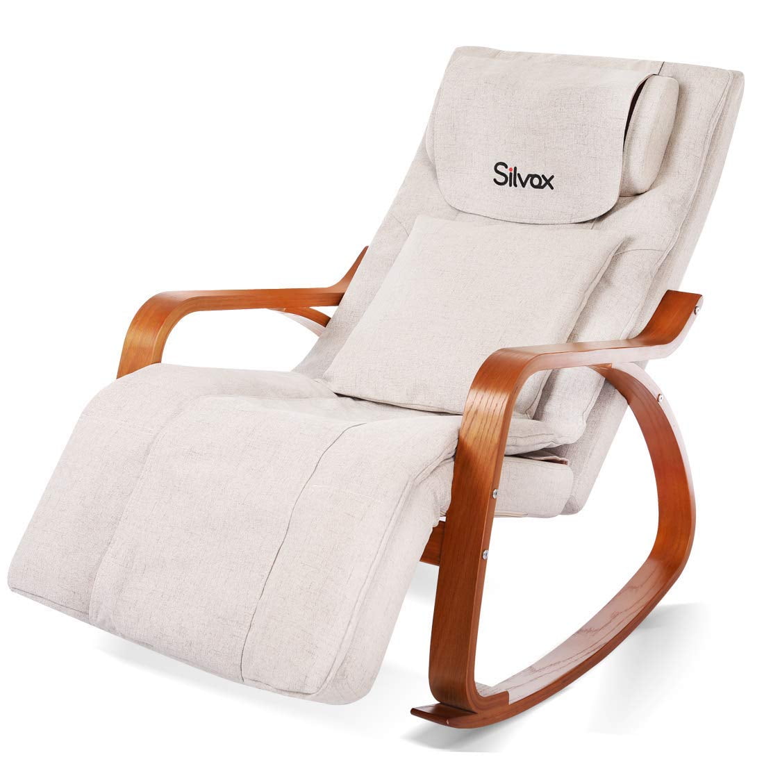 Silvox Massage Chair Recliner Shiatsu Back Neck And Shoulder Massager With Heat Deep Kneading