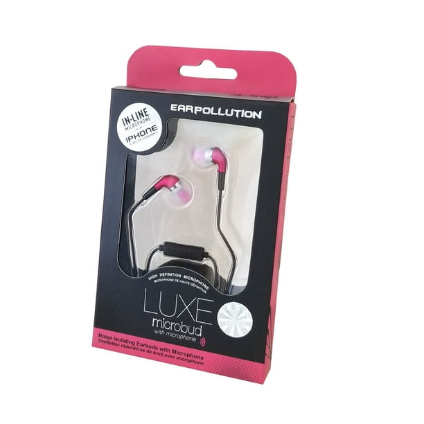 Earpollution Luxe MicroBud with Microphone - Walmart.com