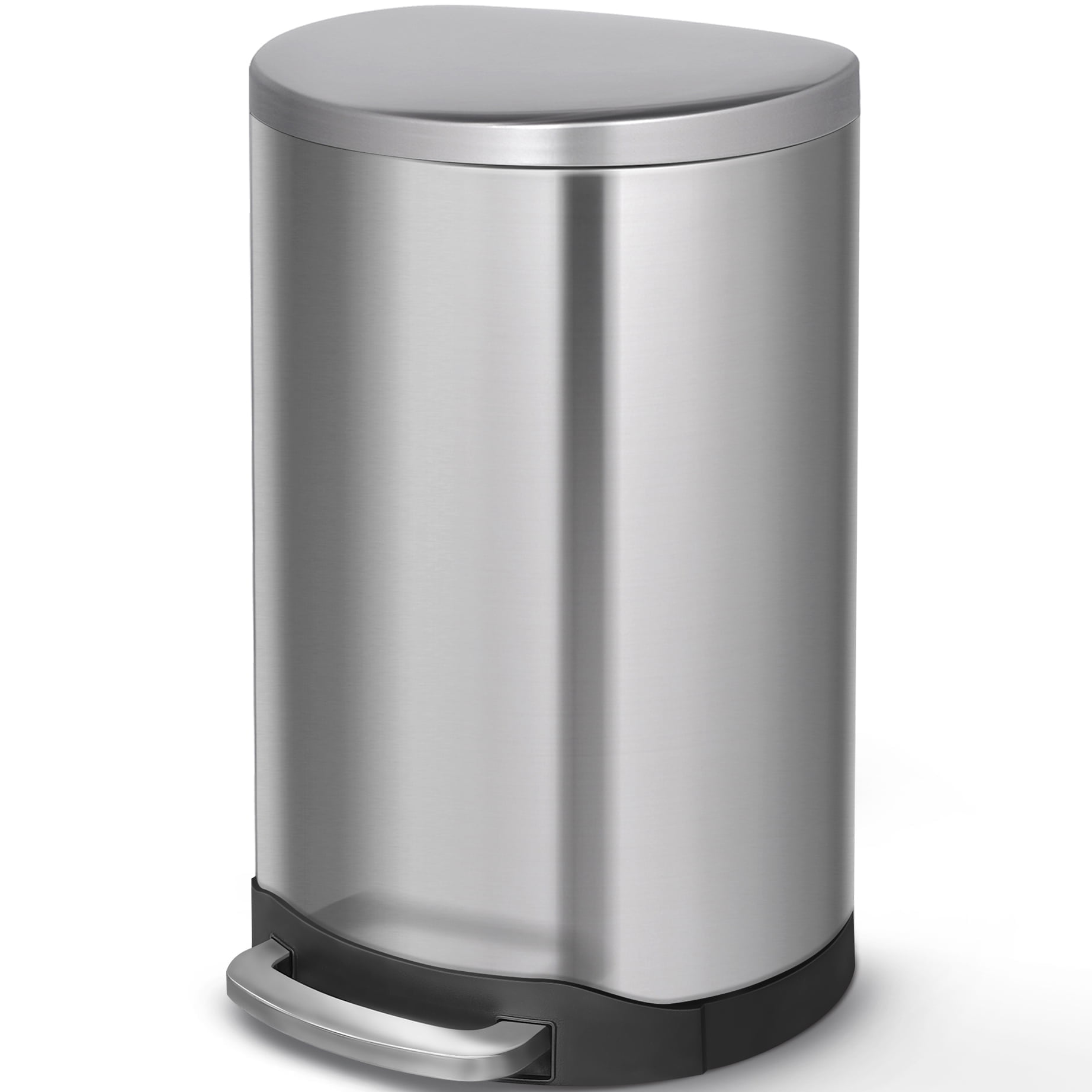 Click here for Innovaze 10.6 Gallon Stainless Steel Step Trash Ca... prices