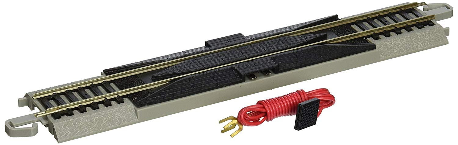 Bachmann 44510 HO Scale E-Z Track 9Straight Terminal Rerailer with Wire ...