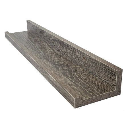 ITY International - Wall Floating Shelf, 19.5"x3.75"x2", Taupe Grey ...