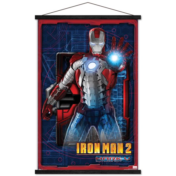 Marvel Cinematic Universe - Iron Man 2 - Briefcase Armor Wall Poster ...