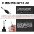 4 in 1 Portable Soldering Iron Kit, Cordless Multipurpose Butane Gas ...