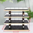 1:64 Acrylic Diorama Parking Lot Model Mini Vehicle Garage Model ...