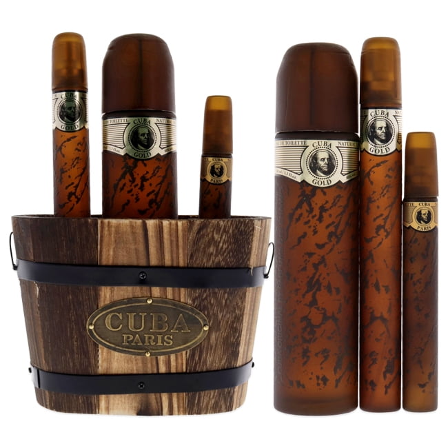 Click here for Cuba Gold By Cuba For Men - 3 Pc Gift Set 3.4oz Ed... prices