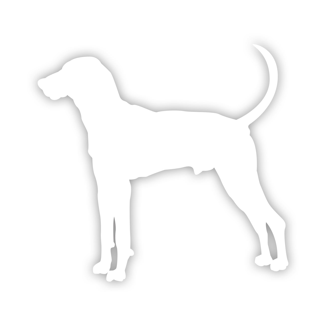 Treeing Walker Coonhound Sticker Decal Die Cut - Self Adhesive Vinyl ...
