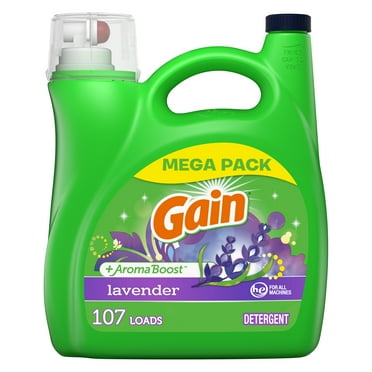 Gain Liquid Laundry Detergent, Apple Mango Tango Scent, 107 Loads, 154 ...