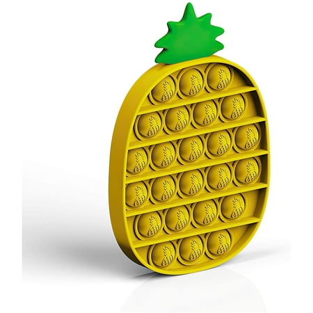 Pineapple Push Pop It Waffle Fidget Bubble Popper Stress Reliever ...