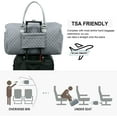 Lovevook Large Carry-On Duffle Bag, Weekender, Overnight & Gym Bag with Toiletry, Wet Pocket ...