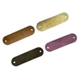4Pcs Retro Leather Labels with Pre-Punched Holes Sewing on Decorative ...
