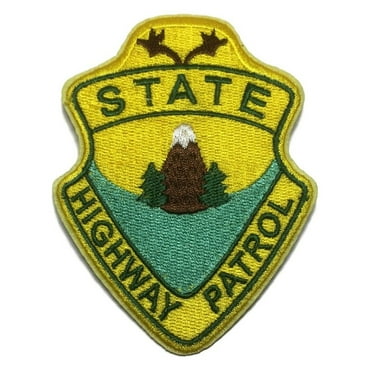 State Seal Patch Round 3" Diameter, Embroidered Iron On or Sew On Seal ...