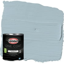 Glidden One Coat Interior Paint and Primer, Chambray / Blue, 1 Quart ...