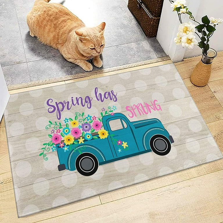 Colorful Welcome Mat