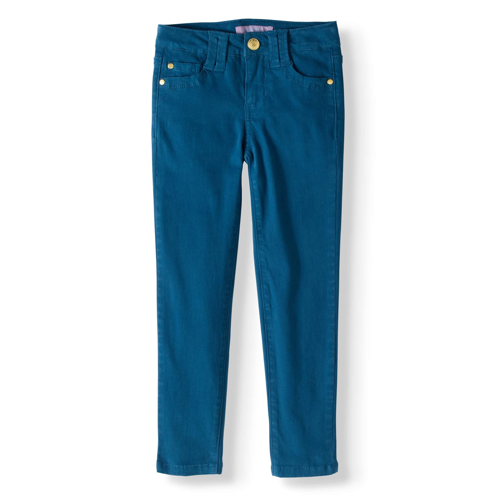 Little Girls' 4-6X Super Soft Skinny Colored Twill Pant - Walmart.com