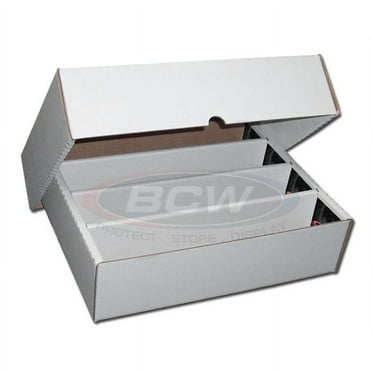 5000 Count CT Storage Box BCW Corrugated Cardboard Storage Box (FULL ...