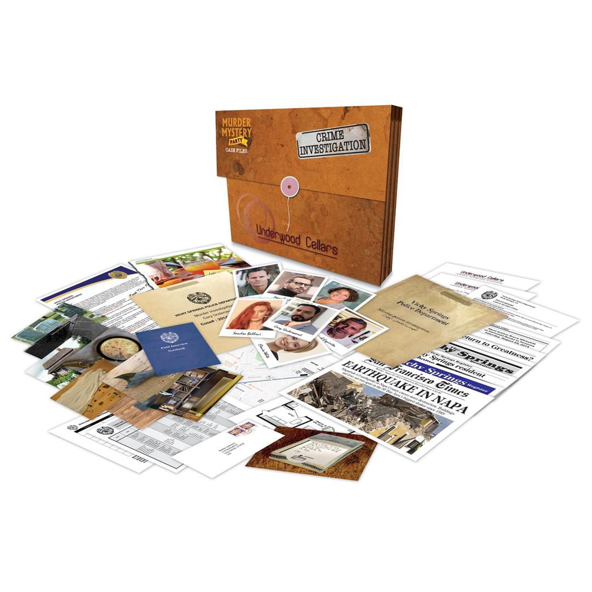 Click here for University Games Murder Mystery Underwood Cellar C... prices