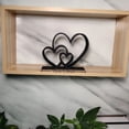 YIEMEEN Valentines Day Decorations Aesthetic Love Statues Heart ...