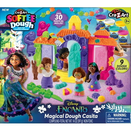 Disney Encanto Softee Dough Multicolor Dough Kit, Child Ages 3 and up ...