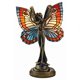 Design Toscano Butterfly Fairy Tiffany Style Stained Glass Illuminated ...