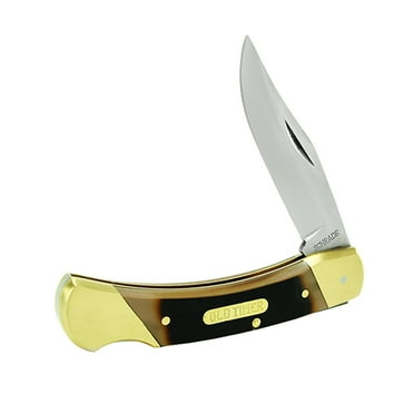 Buck Knives 110 Folding Hunter Lock Back Knife - Walmart.com