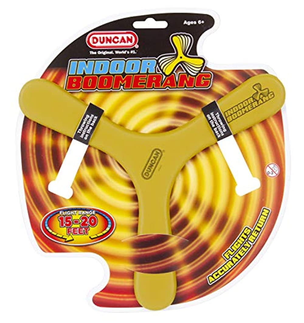 Duncan Toys Indoor Booma, Boomerang Toy Varying Colors - Walmart.com
