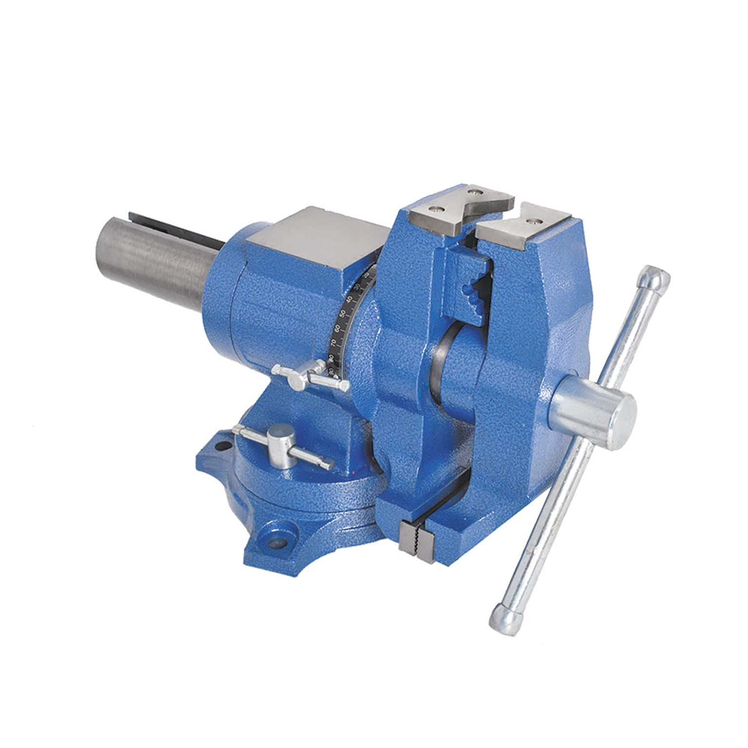 munirater 5-Inch Multi Purpose Heavy Vise, Multi-Jaw Bench Vise with ...