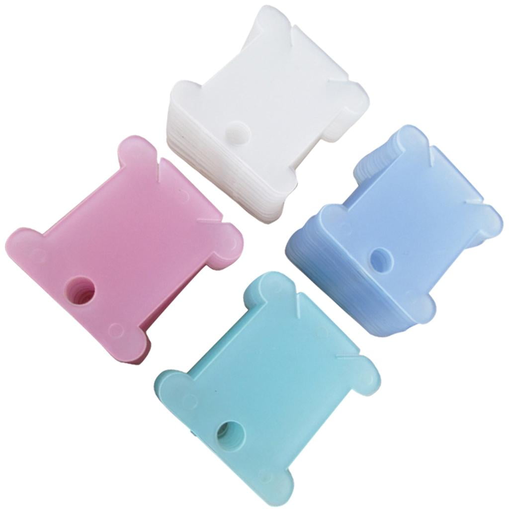 100 Pieces Floss Bobbins for Embroidery Floss Organizer, Bobbins Card ...
