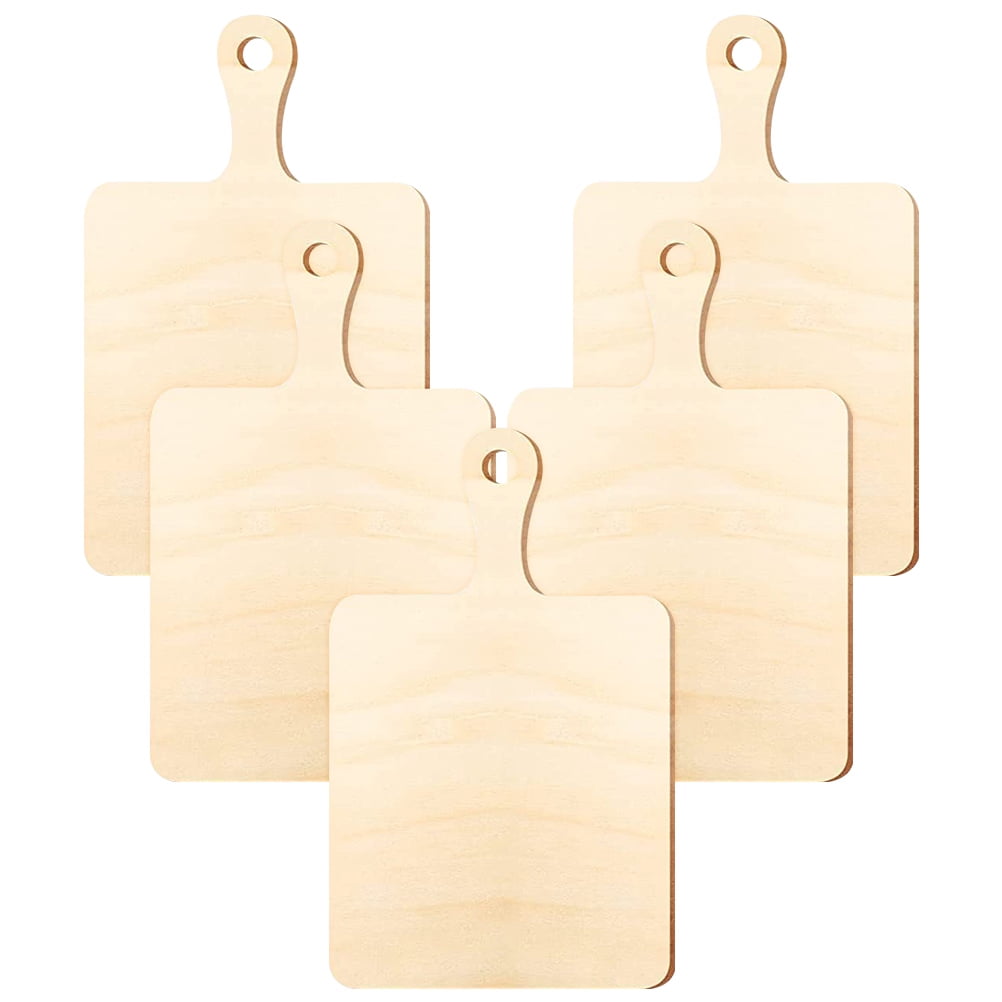 Click here for Homemaxs 5pcs Wood Cutting Board With Handle Unfin... prices