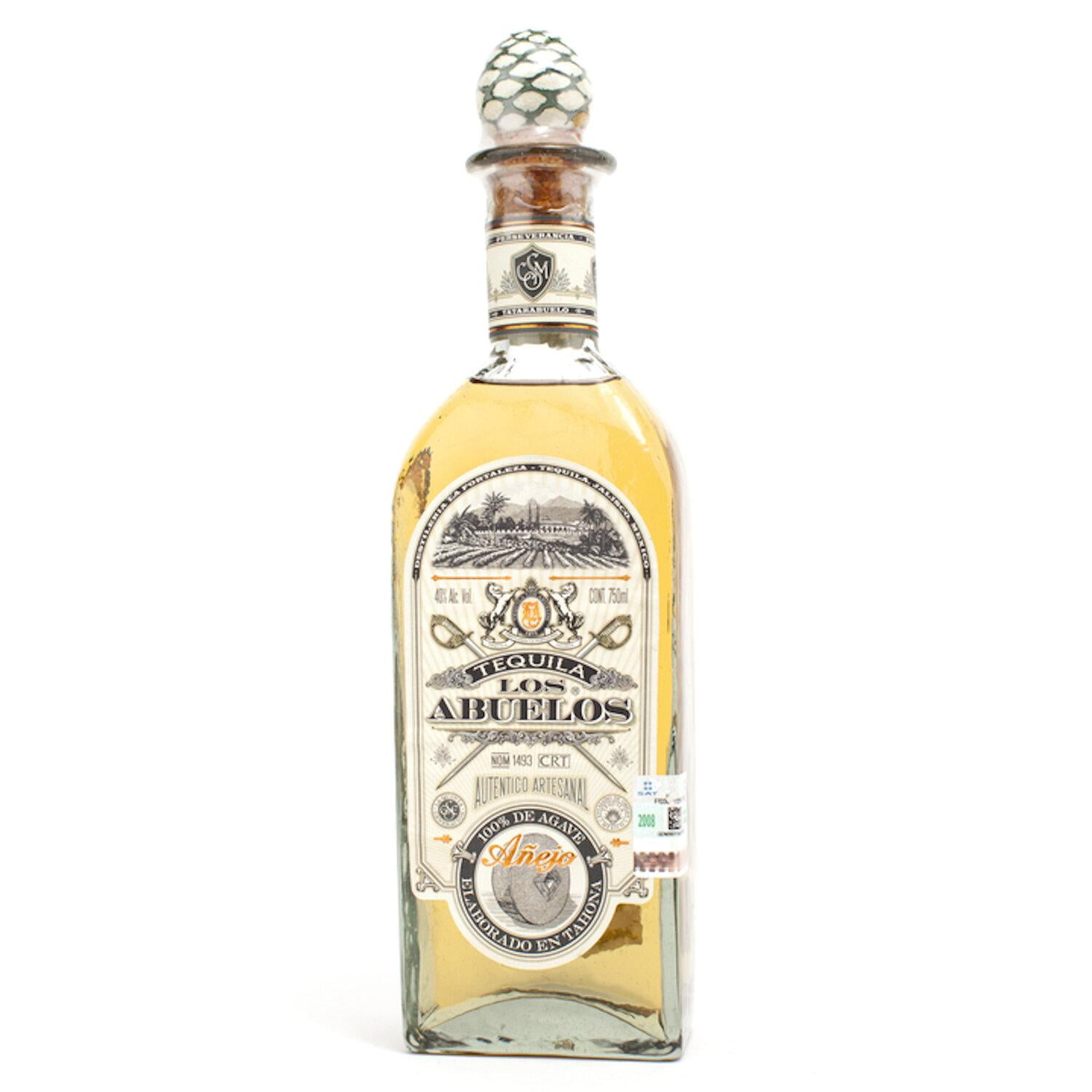 Tequila Los Abuelos Añejo 750 ml | Bodega Aurrera en línea