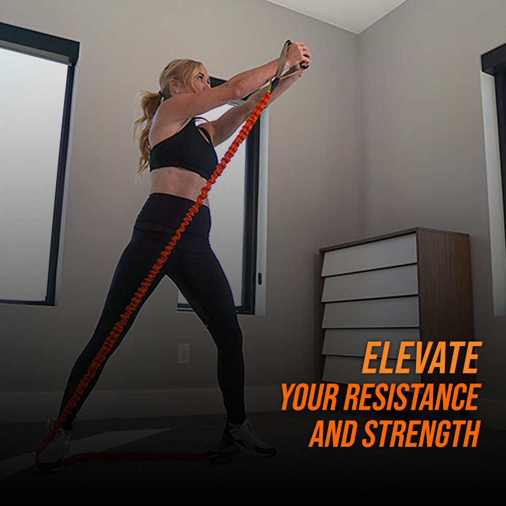 Buy Stroops Slastix Toner Resistance Band 4:1 Stretch, 4 ft., 30 lb. Very Heavy Resistance for ...