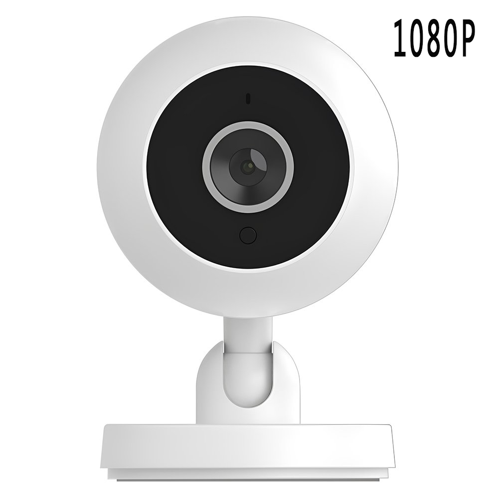 Indoor Wireless Security Camera, 360° Smart Pet/Baby Wifi Monitor, Two ...