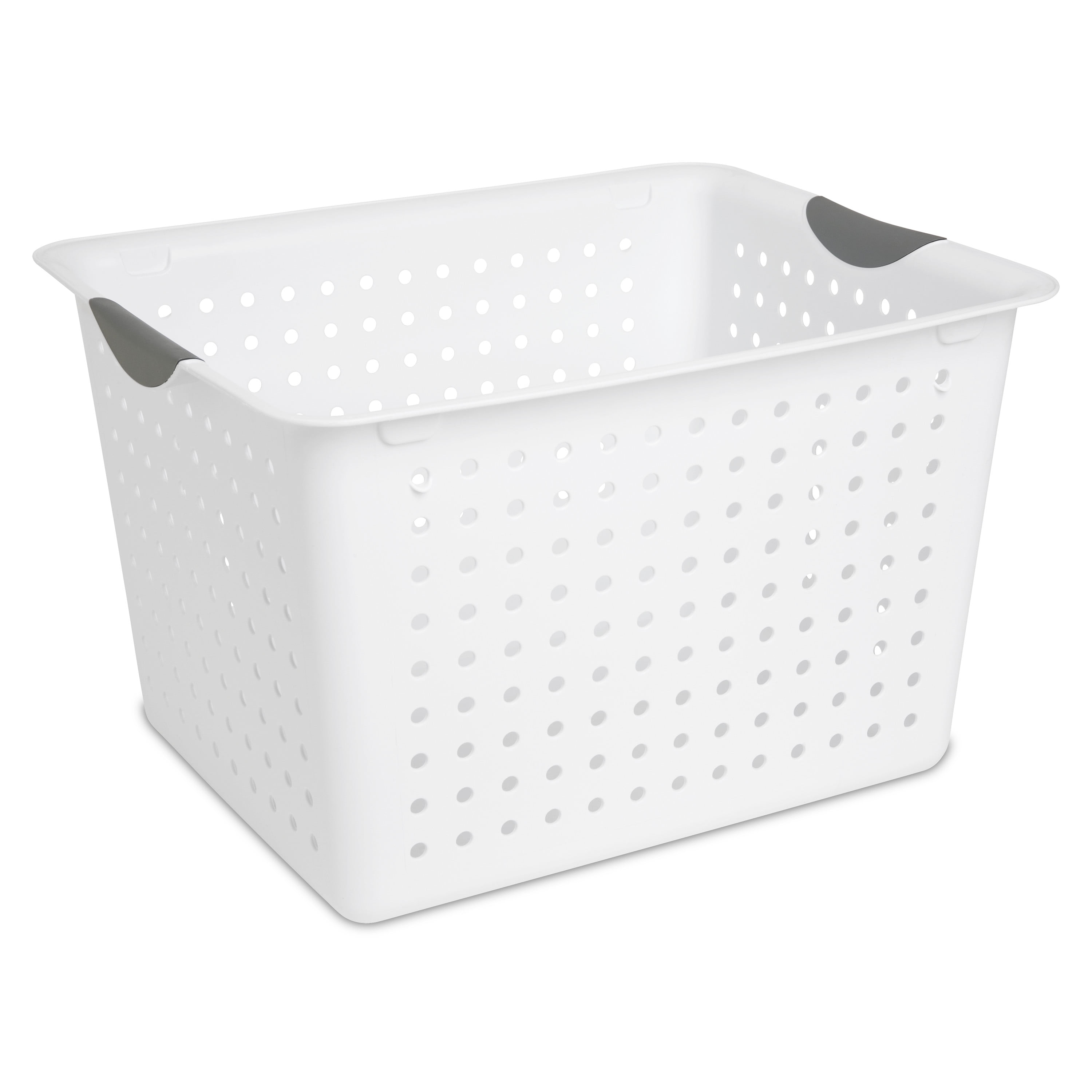 Sterilite Deep Ultra™ Basket Plastic, White - Walmart.com
