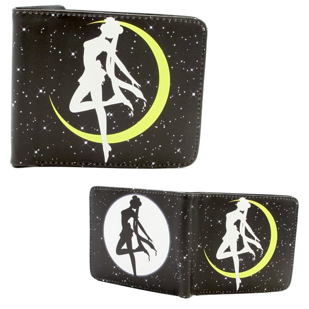 Moon Logo - Sailor Moon 4x5" Bi-Fold Wallet - Walmart.com