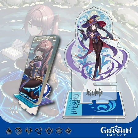 IGUOHAO Figure Mona Cardboard Cutouts Game Acrylic Stand Collections ...