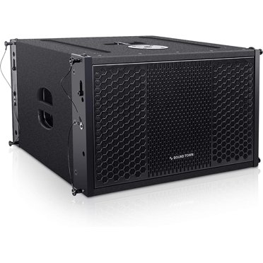Sound Town 18" 1800W Water-Resistant Passive Line Array Subwoofer with ...