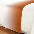 Bed Runner Orange Ombre Bedding Scarves Soft Decorative Bed Flag Fall ...