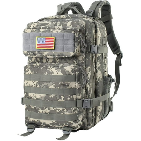 Tactical Military Backpack Molle Pack 40L Army Backpack Camo ...
