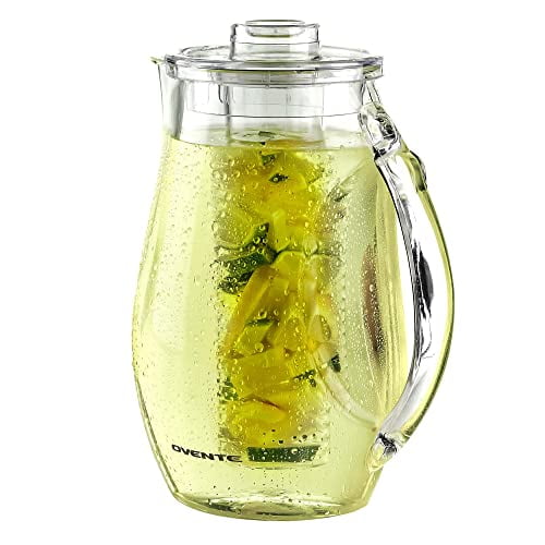Ovente Water Fruit & Tea Flavor Infuser Pitcher 2.5 Liter Portable BPA ...