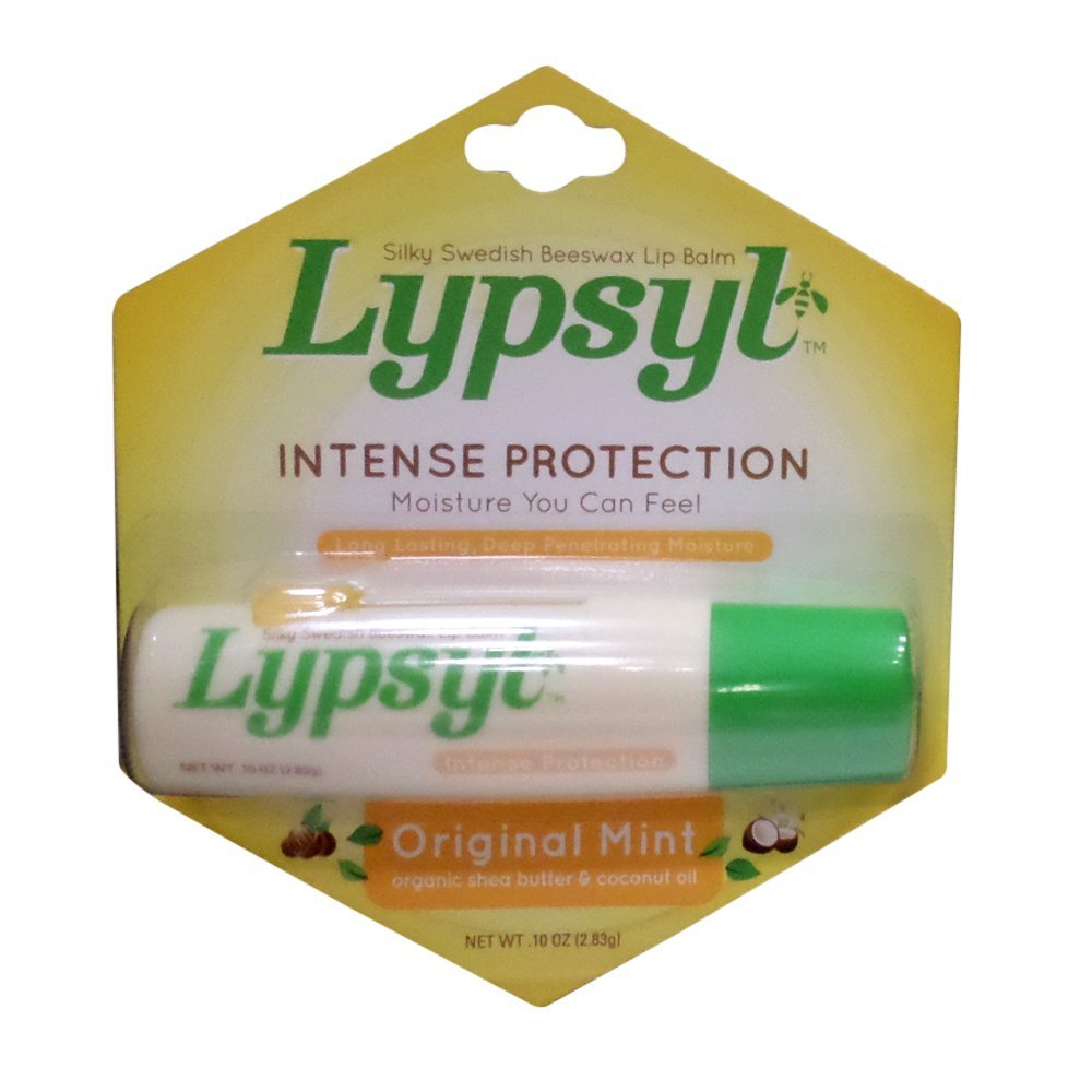 Lypsyl Intense Protection Original Mint, Lip Balm 0.10 oz (Pack of 6 ...